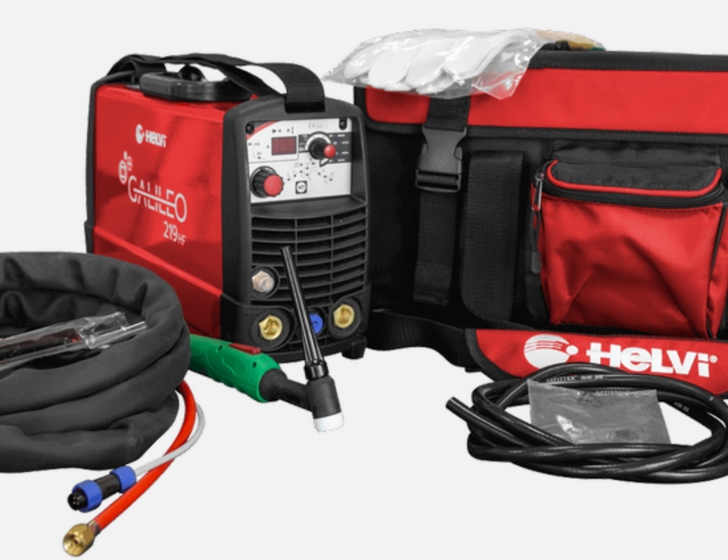 Helvi Galileo 219HF | Saldatrice Tig con kit borsa e accessori - 94...
